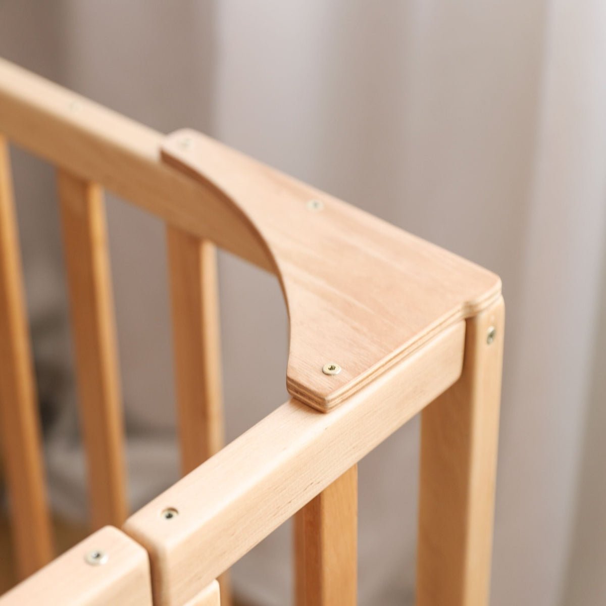 Platform Playpen Bed with extended rail (Model 6.3/20) – busywood.com